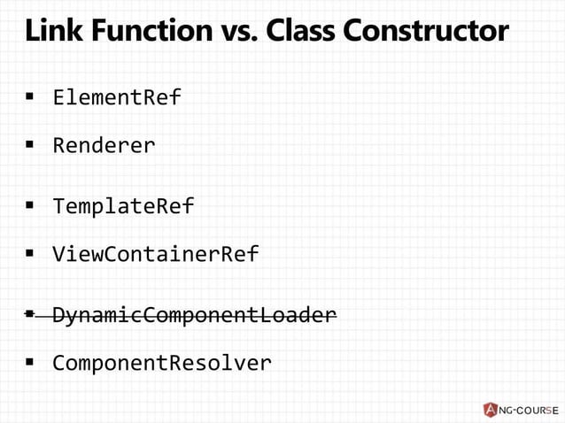 Angular 2 Architecture | PPT