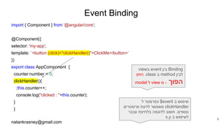Angular 2 binding | PPT