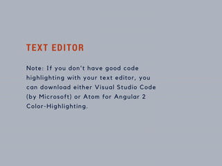 Angular 2 Crash Course | PPT
