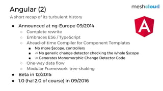 Angular2 - A story from the trenches | PPT