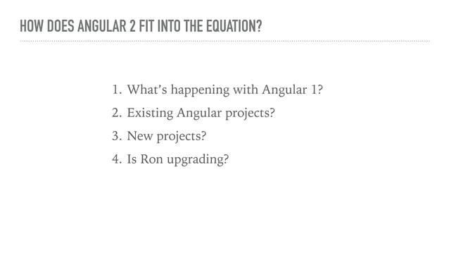 An Intro to Angular 2 | PDF | Web Development | Internet