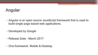 An Overview of Angular 4 | PPTX