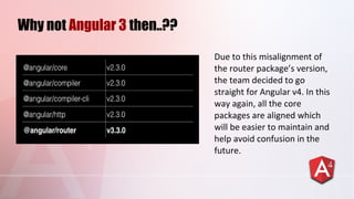 A Glimpse on Angular 4 | PPT