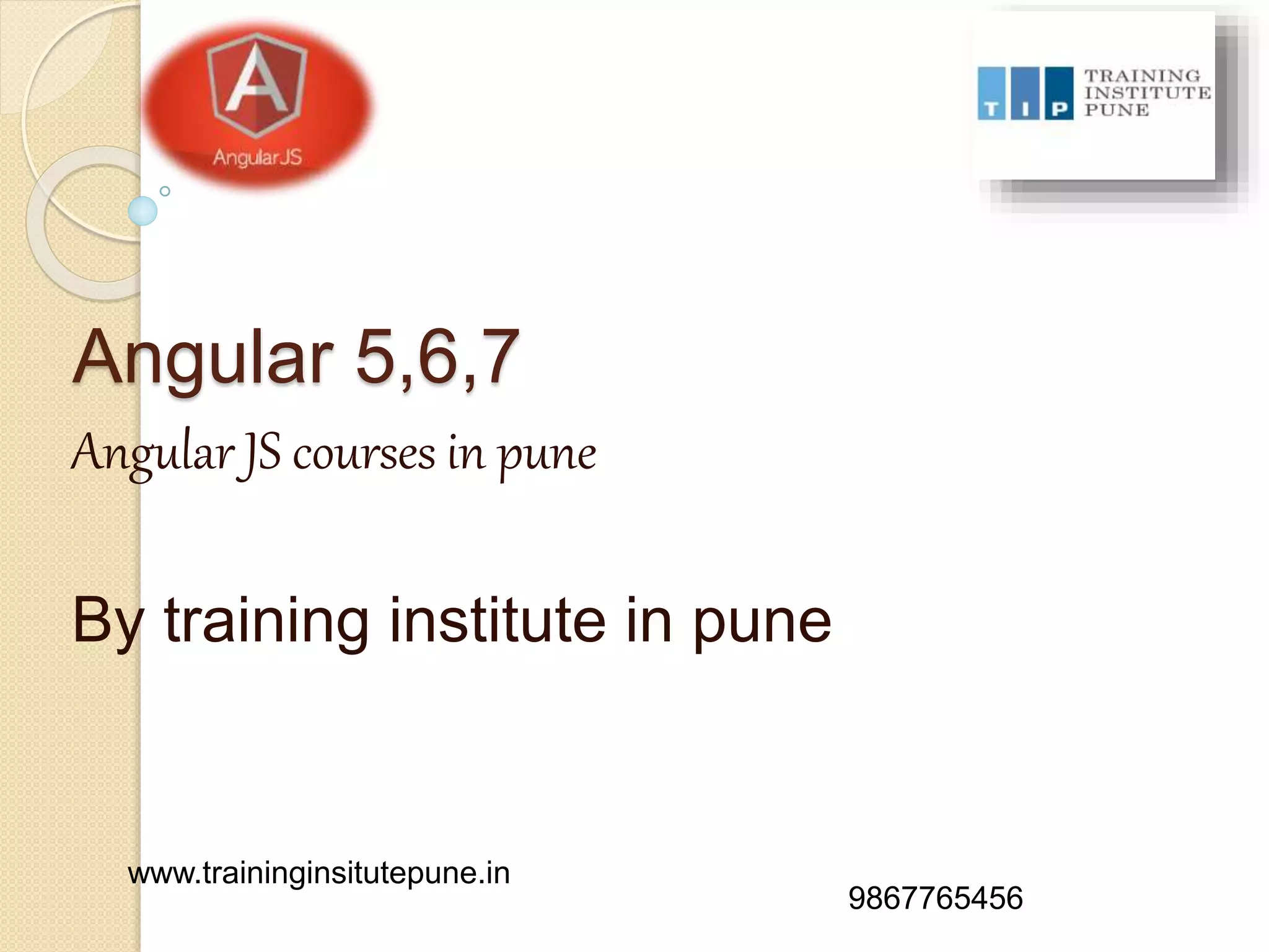 Angular 5,6,7 | PPT