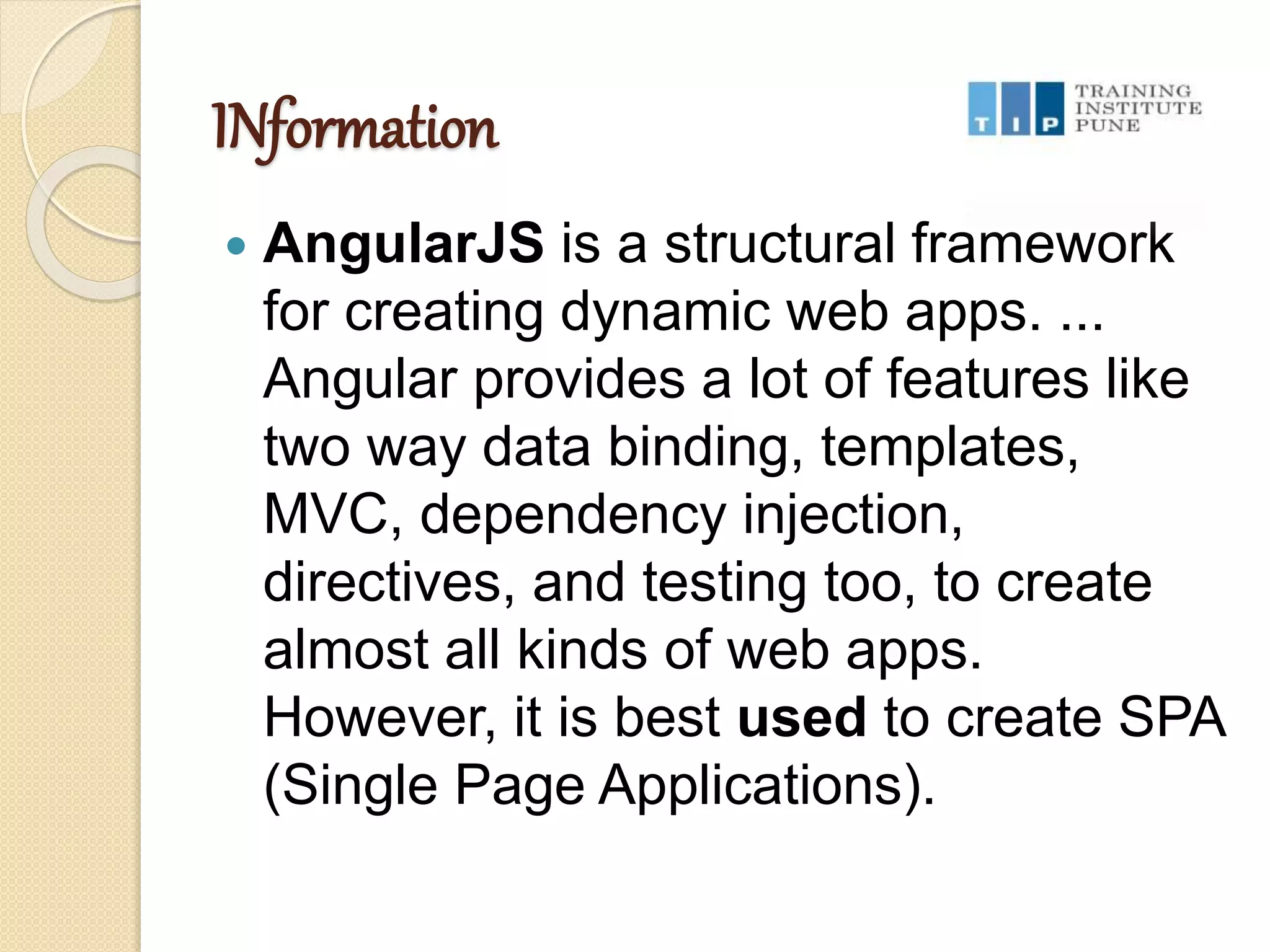 Angular 5,6,7 | PPT