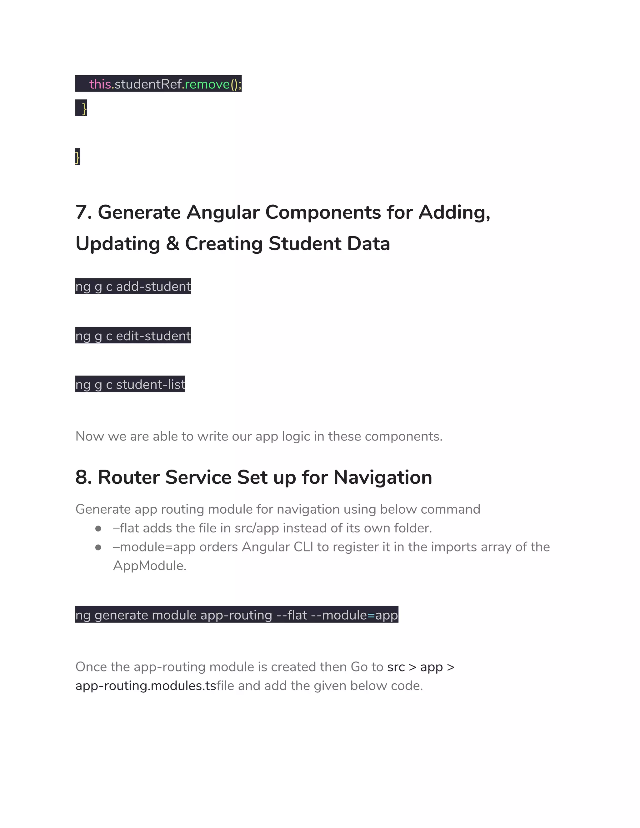 Angular 7 Firebase5 Crud Operations With Reactive Forms Pdf