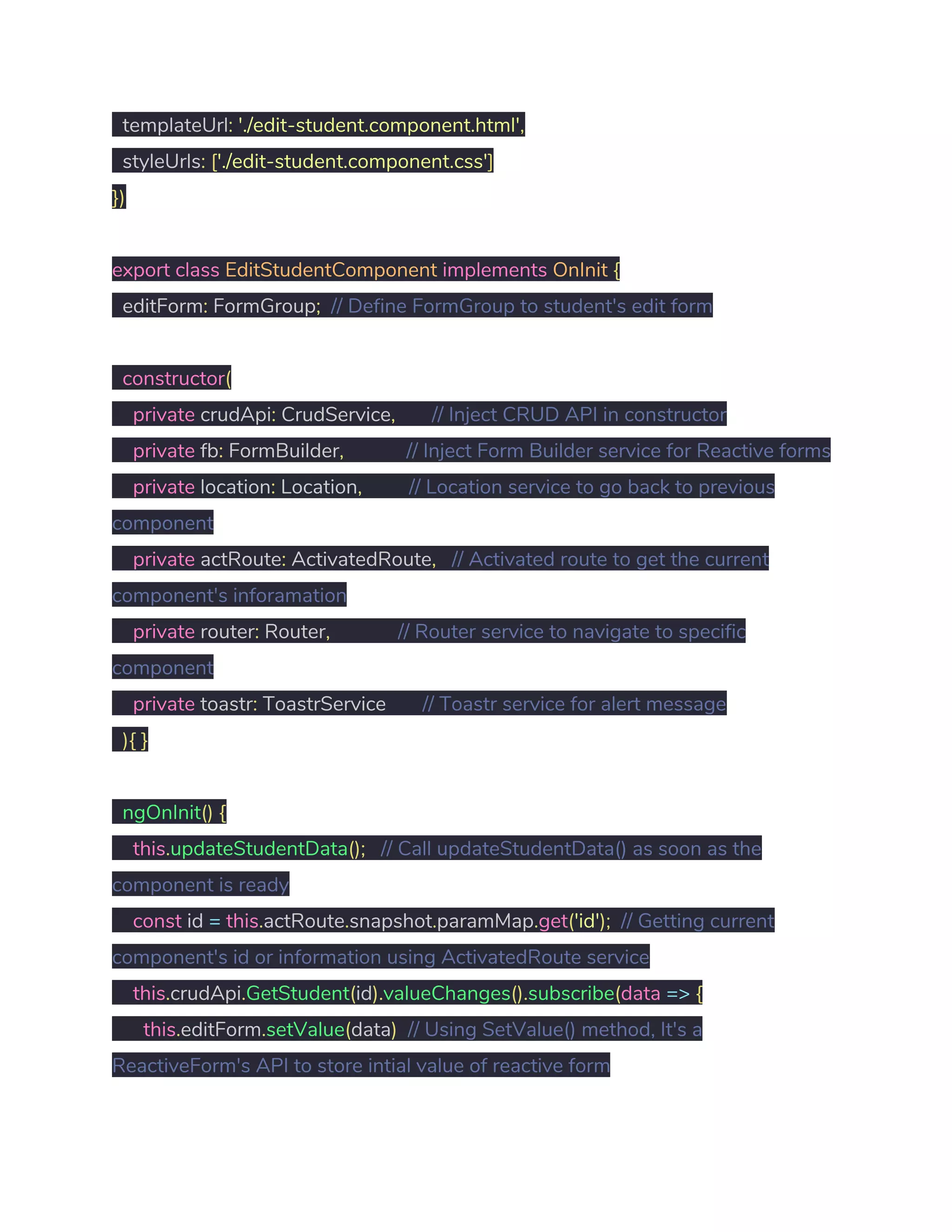 Angular 7 Firebase5 Crud Operations With Reactive Forms Pdf Web