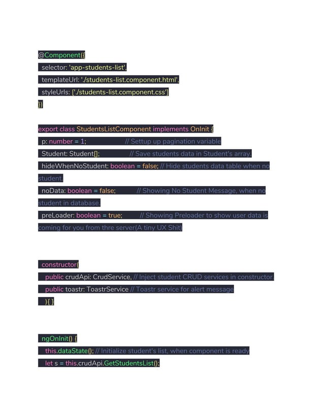 Angular 7 Firebase5 Crud Operations With Reactive Forms Pdf Web Development Internet