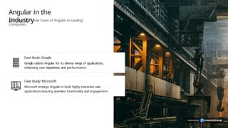Angular in full stack A Comprehensive Overview.pptx | Programming Languages | Computing