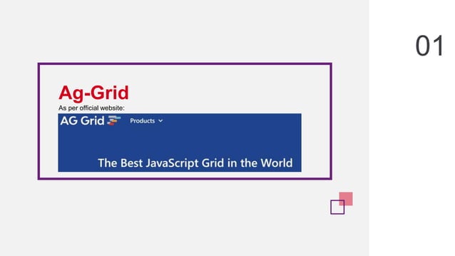 Angular AG grid and its features with Pagination | PPT