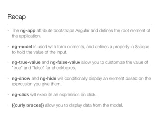 Integrating AngularJS into the Campus CMS | PPT