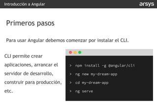 Webinar: Introducción a Angular | PDF | Web Development | Internet