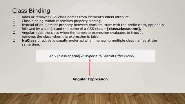 Angular Framework ppt for beginners and advanced | PPTX | Web ...