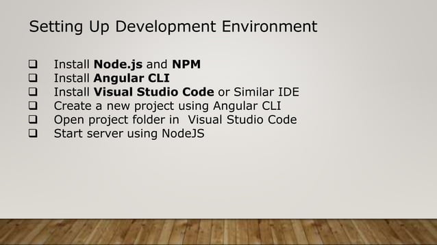 Angular Framework ppt for beginners and advanced | PPTX | Web ...