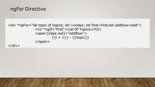 Angular Framework Ppt For Beginners And Advanced Pptx Web Development Internet