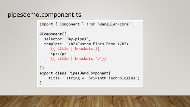 Angular Framework ppt for beginners and advanced | PPTX | Web ...