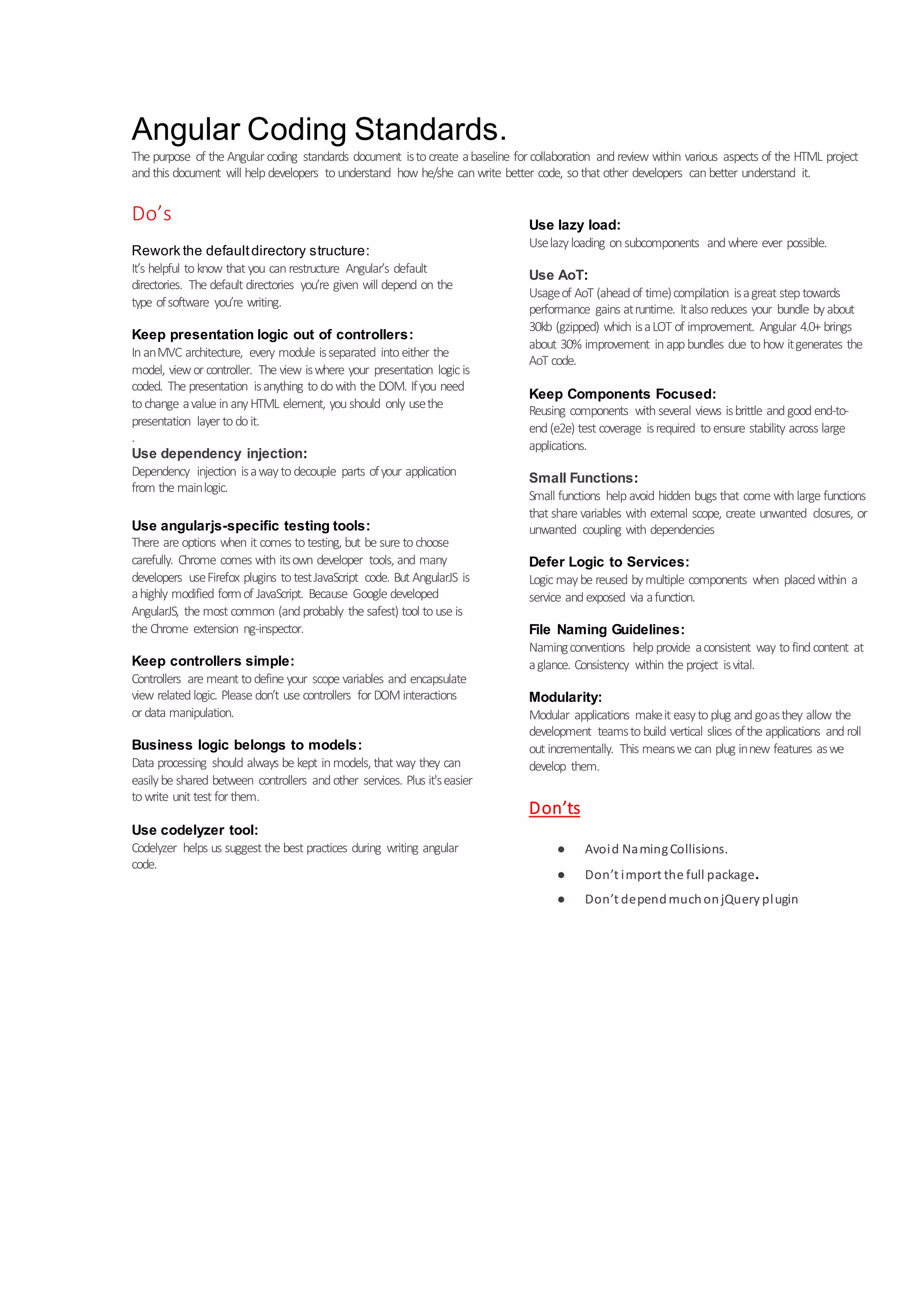 Angular best practices | PDF Angular best practices | PDF