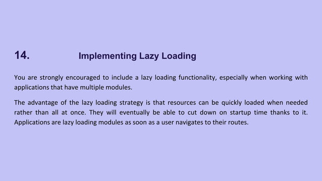 Angular Best Practices To Build Clean and Performant Web Applications | PPTX | Web Development ...