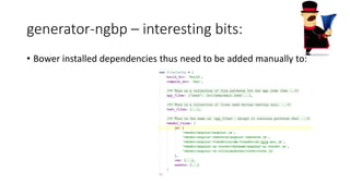 Angular boilerplate generator | PPTX