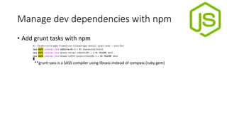 Angular boilerplate generator | PPTX