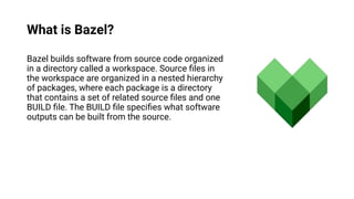 Angular cli with bazel | PPT
