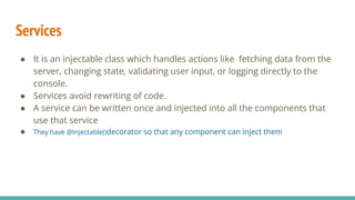 Angular crash course | PPTX