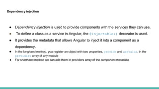Angular crash course | PPTX
