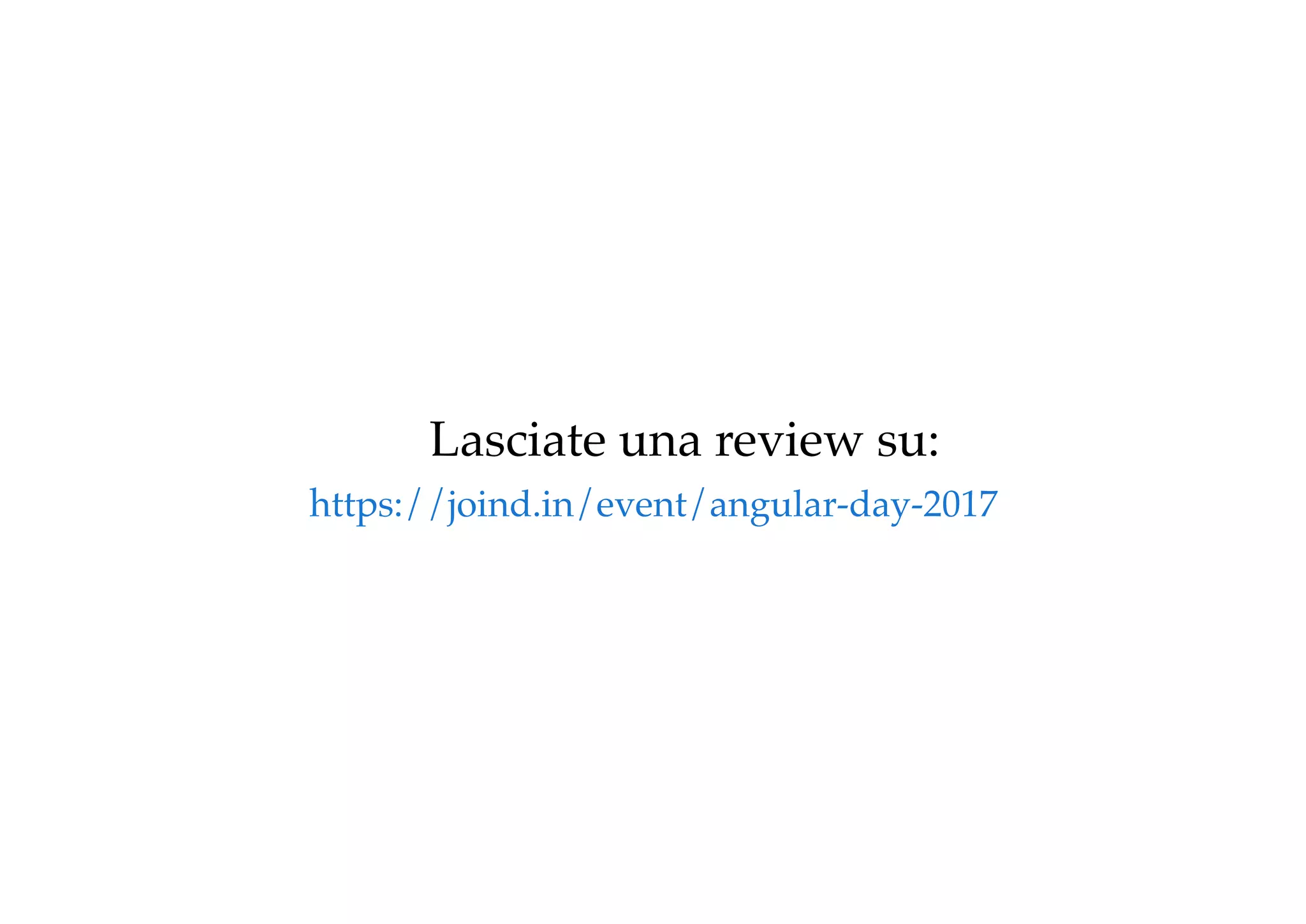 Automatic UI documentation - Angular day 2017 | PPT