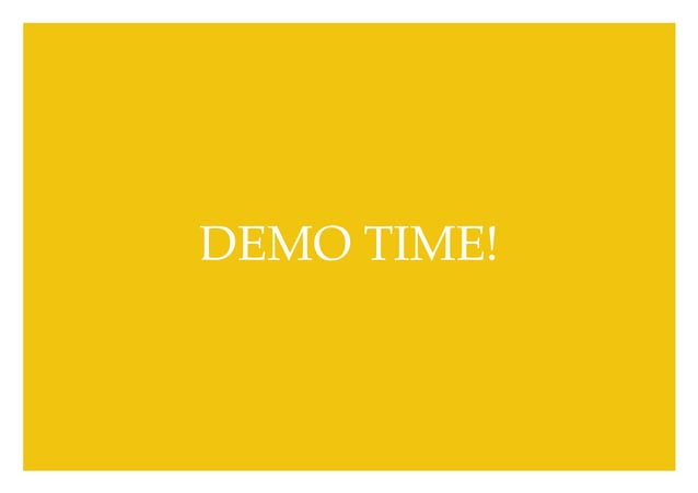 Automatic UI documentation - Angular day 2017 | PPT
