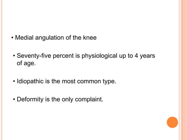 Angular deformities around the knee seminar | PPTX | Death, Injury, or Military Conflict ...