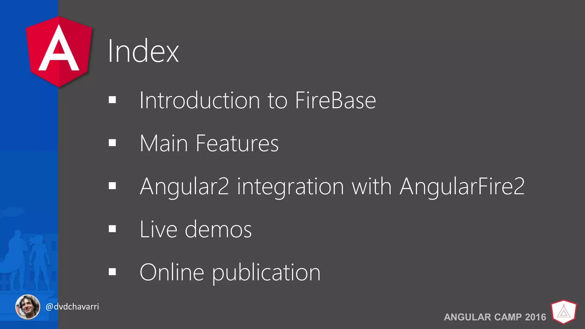 Angular2 + New Firebase in Action | PPTX