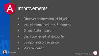 Angular2 + New Firebase in Action | PPT