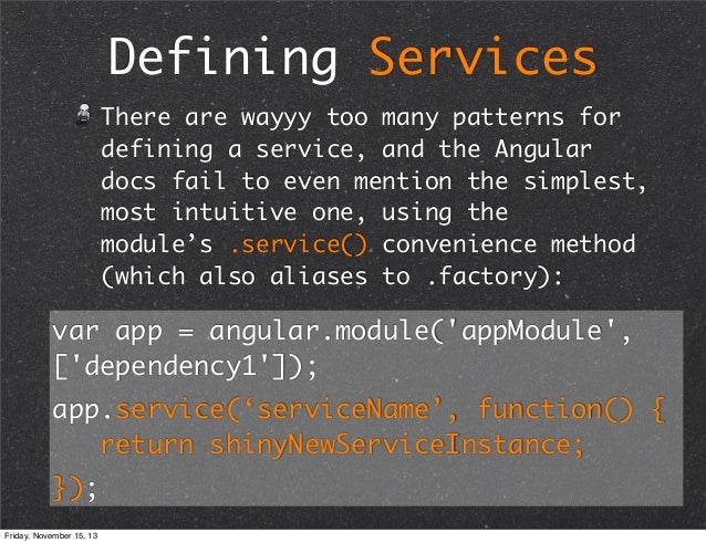 Angular from Scratch
