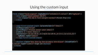 Angular genericforms2 | PPT