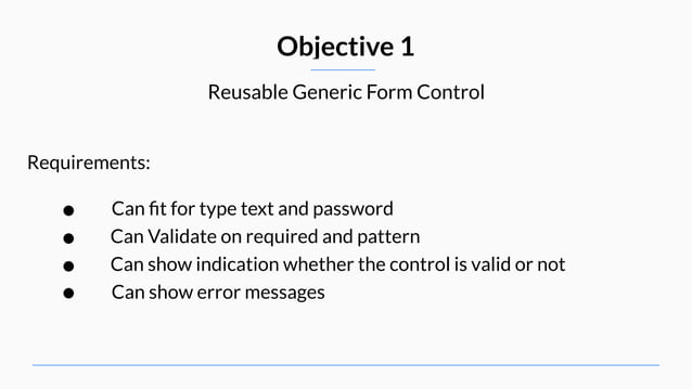 Angular genericforms2 | PPT