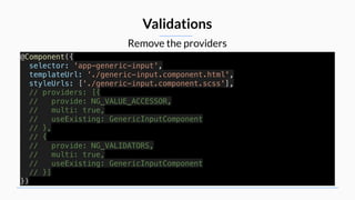 Angular genericforms2 | PPT