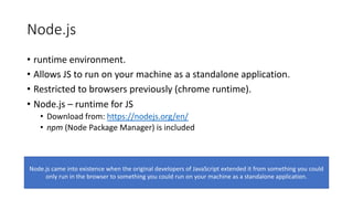 Angular Meetup 1 - Angular Basics and Workshop | PPT