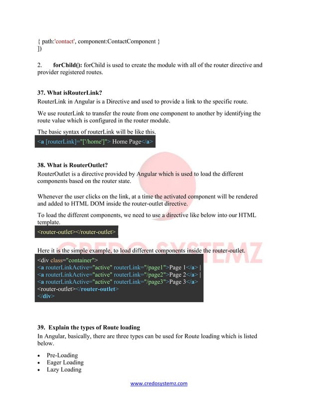 Angular Interview Questions-PDF.pdf | Web Development | Internet