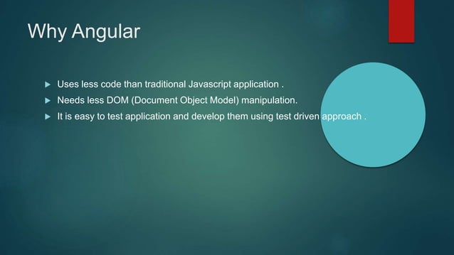 Angular Introduction Basic Ppt
