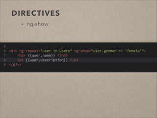 A brief Introduction to AngularJS | PPT