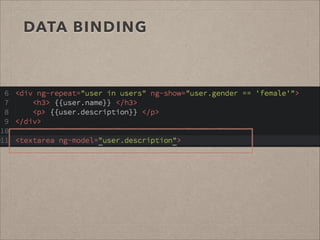 A brief Introduction to AngularJS | PDF | Web Development | Internet