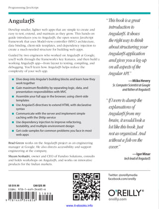 Angular Js Book