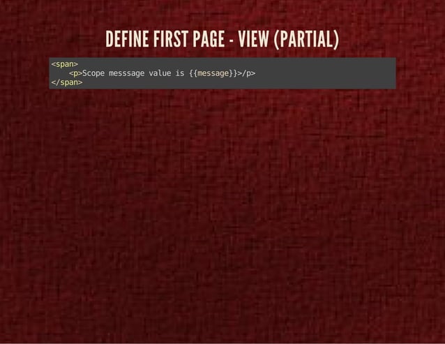 AngularJS Basic Training | PPT