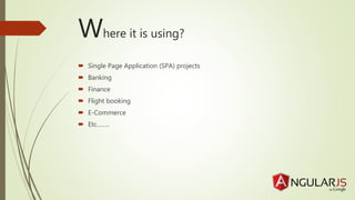 Angular js | PPT