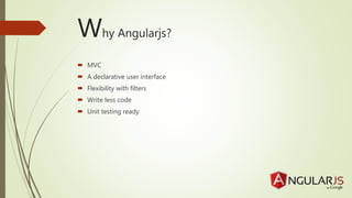 Angular js | PPT