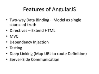 Angular js | PPT