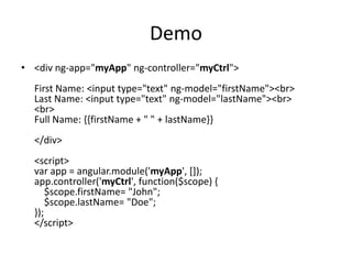 Angular js PPT | PPT