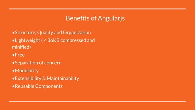 Angularjs PPT | PPTX