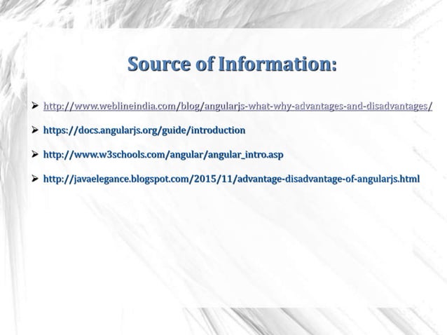 Angularjs What Why Advantages And Disadvantages Ppt