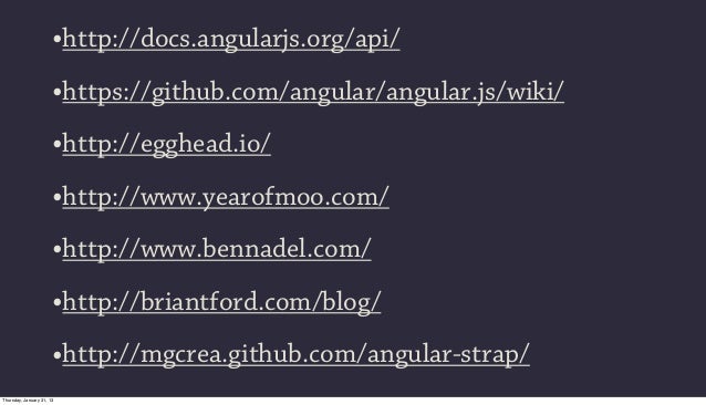 A Brief Intro to Angular.JS